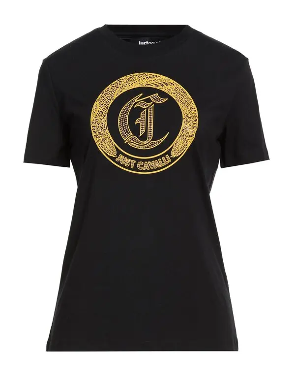 Just Cavalli Cotton T-shirt - Black
