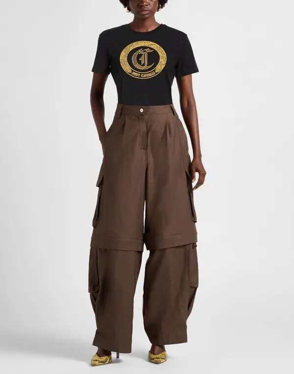 Just Cavalli Cotton T-shirt - Black