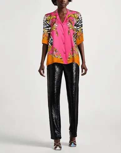 Versace Printed Twill Shirt
