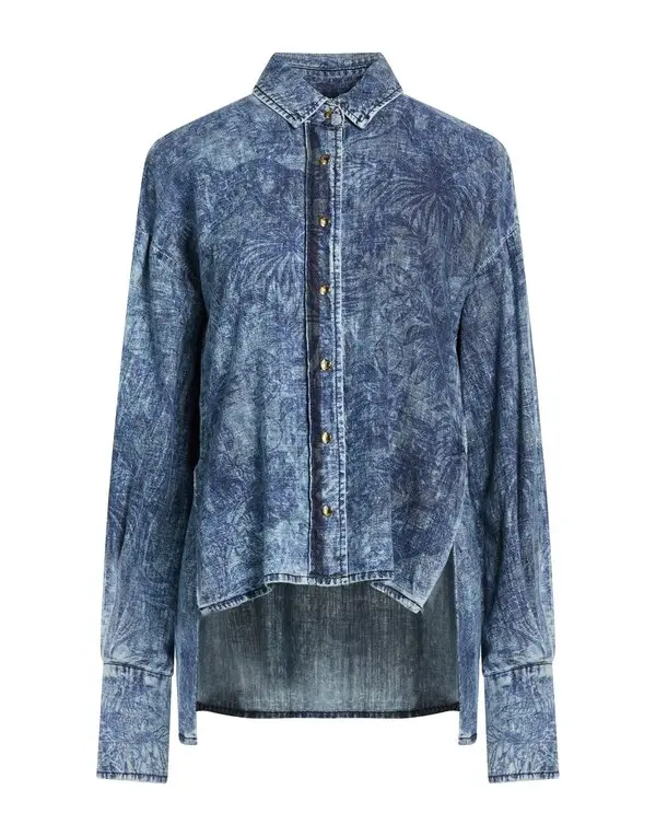 Just Cavalli Floral-print Long Sleeve Shirt