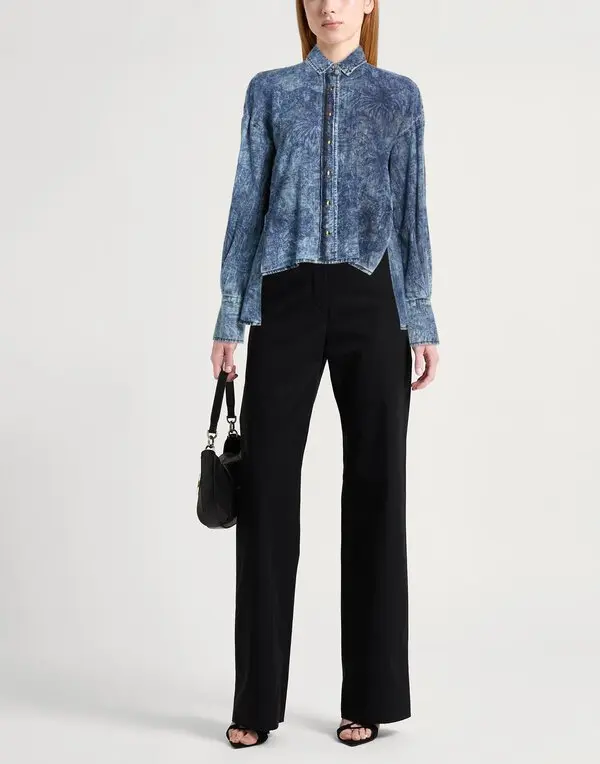Just Cavalli Floral-print Long Sleeve Shirt