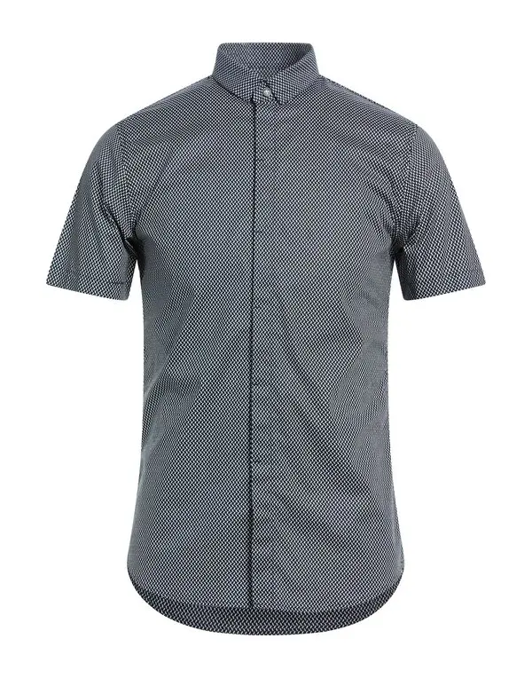 Armani Exchange Shirt Size Cotton, Elastane - Navy