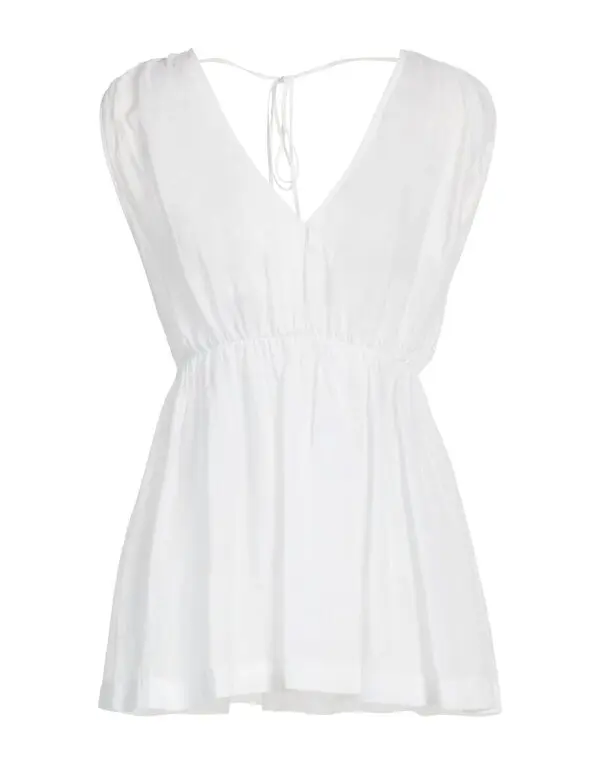 FISICO Ramie Peplum Top