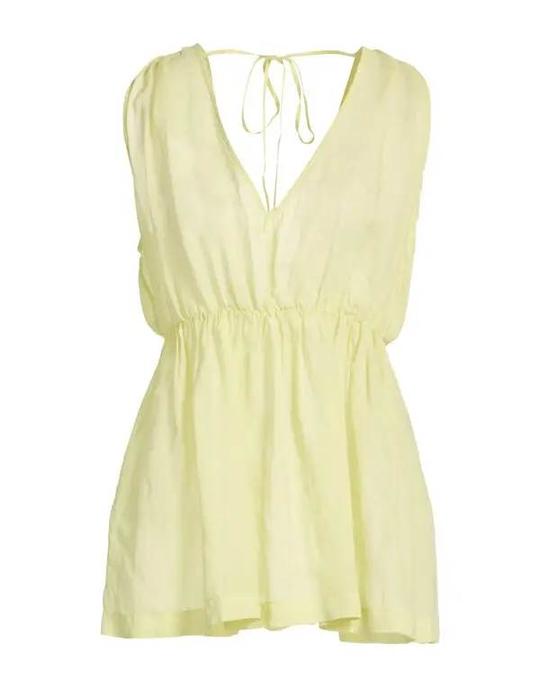 FISICO Ramie Peplum Top
