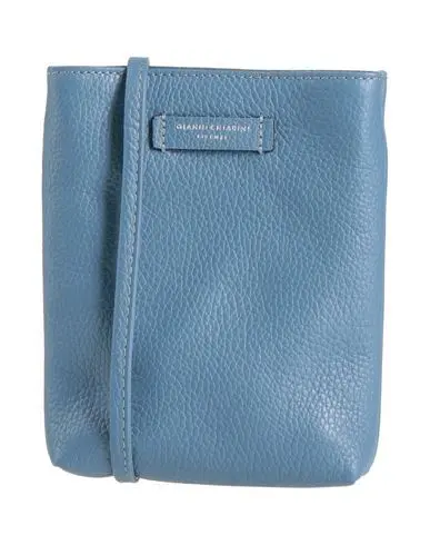 GIANNI CHIARINI Pebbled Leather Cross-body Bag - Deep Teal