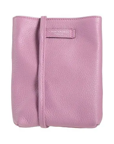 GIANNI CHIARINI Pebbled Leather Cross-body Bag - Fuchsia