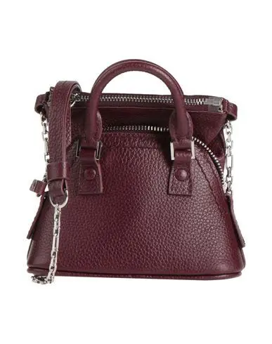 MAISON MARGIELA Cross-body Bag With Chain Strap - Red
