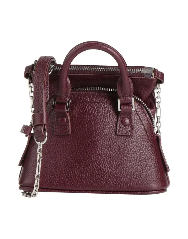 MAISON MARGIELA Cross-body Bag With Chain Strap - Red