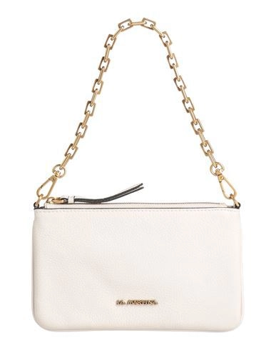 LA MARTINA Leather Handbag With Chain Strap - Ivory
