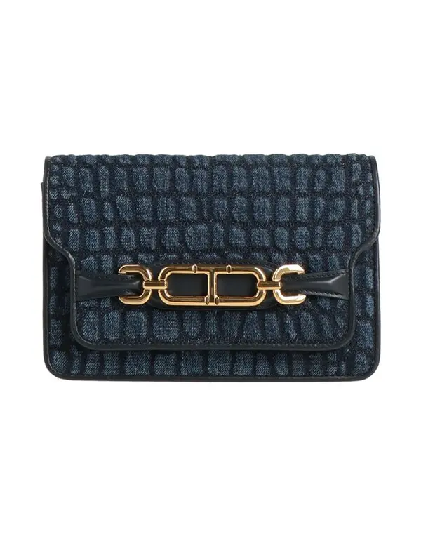 TOM FORD Handbag In Cotton And Leather