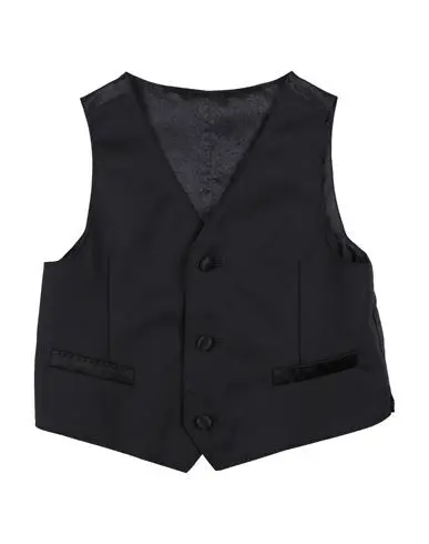 Dolce & Gabbana Virgin Wool Blend Tailored Vest - Blue