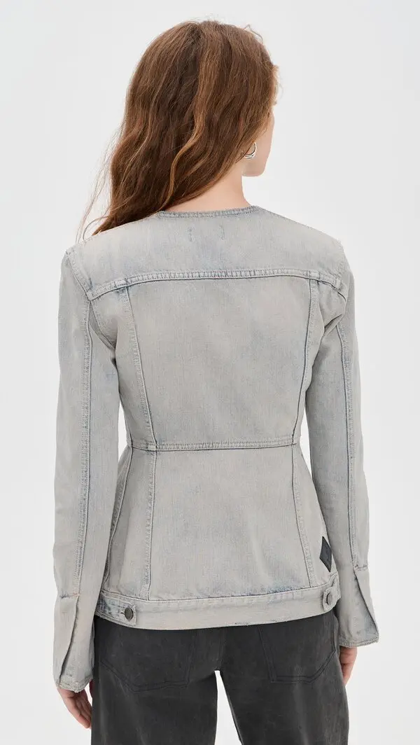 HAIKURE Temple Denim Jacket - Light Space