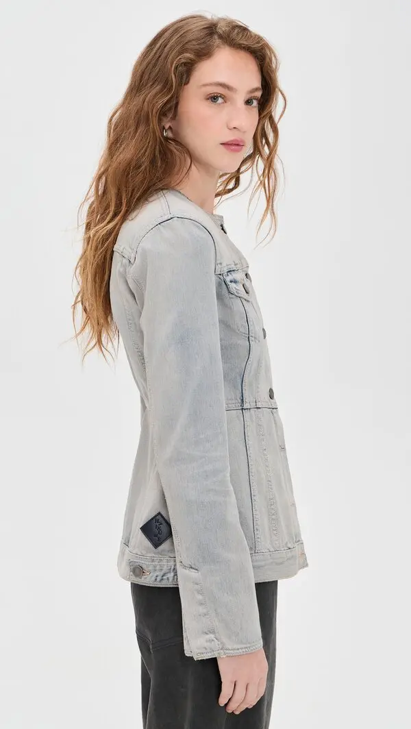HAIKURE Temple Denim Jacket - Light Space