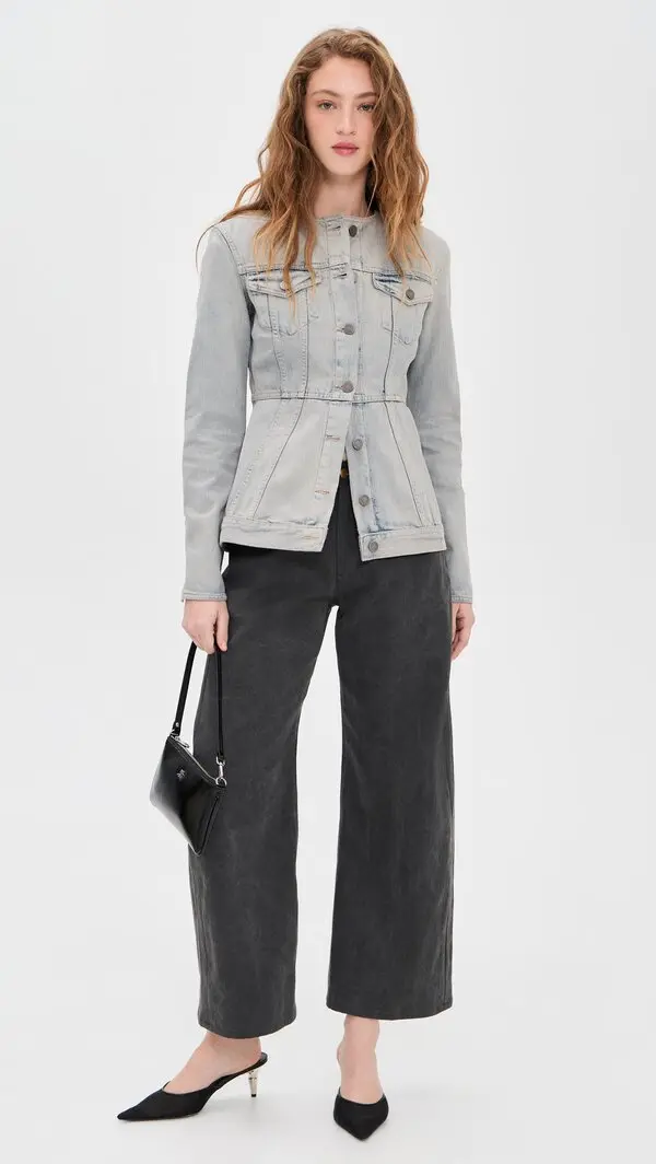 HAIKURE Temple Denim Jacket - Light Space