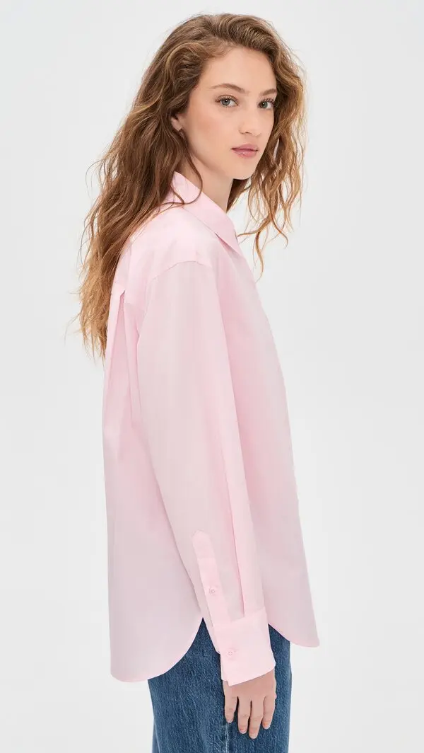 Rag & Bone Connie Button-down Shirt - Peony