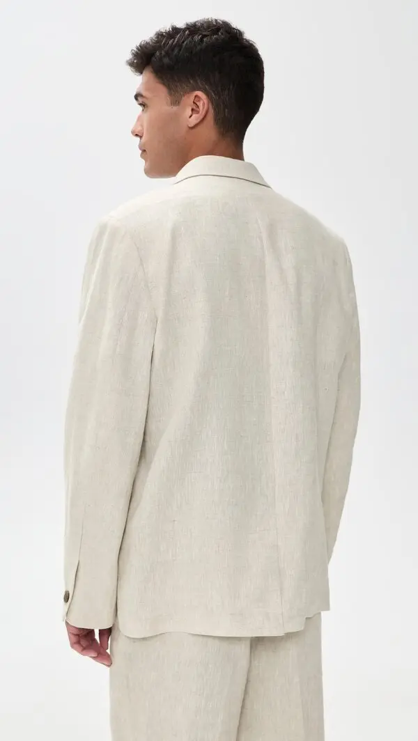 WAX LONDON Fintry Linen Blazer