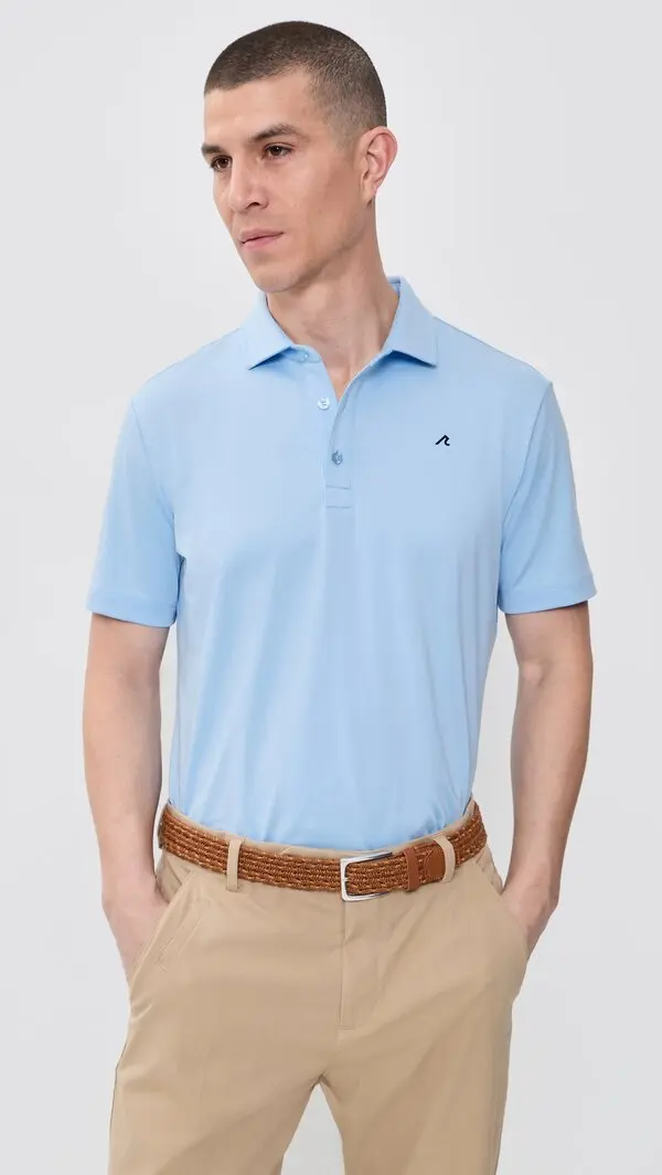 REDVANLY Alpine Polo Shirt - Mist