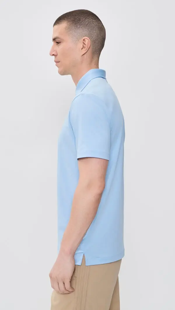 REDVANLY Alpine Polo Shirt - Mist