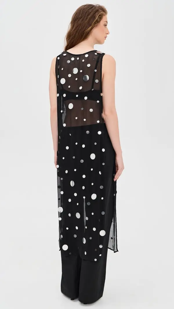 Chan Luu Sequin Embellished Tunic