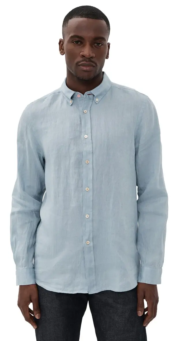 Paul Smith Regular Fit Linen Shirt