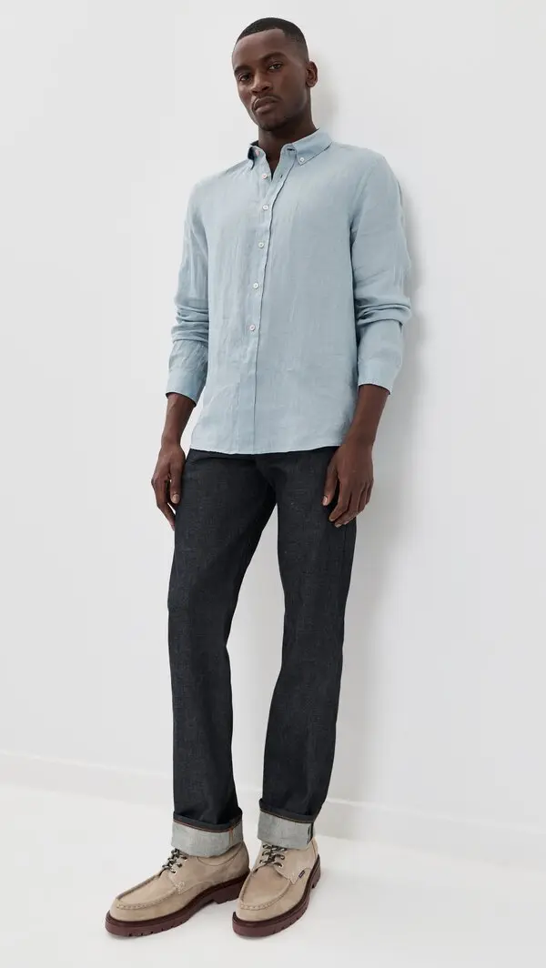 Paul Smith Regular Fit Linen Shirt