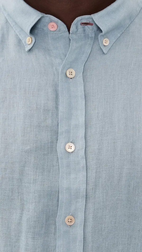 Paul Smith Regular Fit Linen Shirt