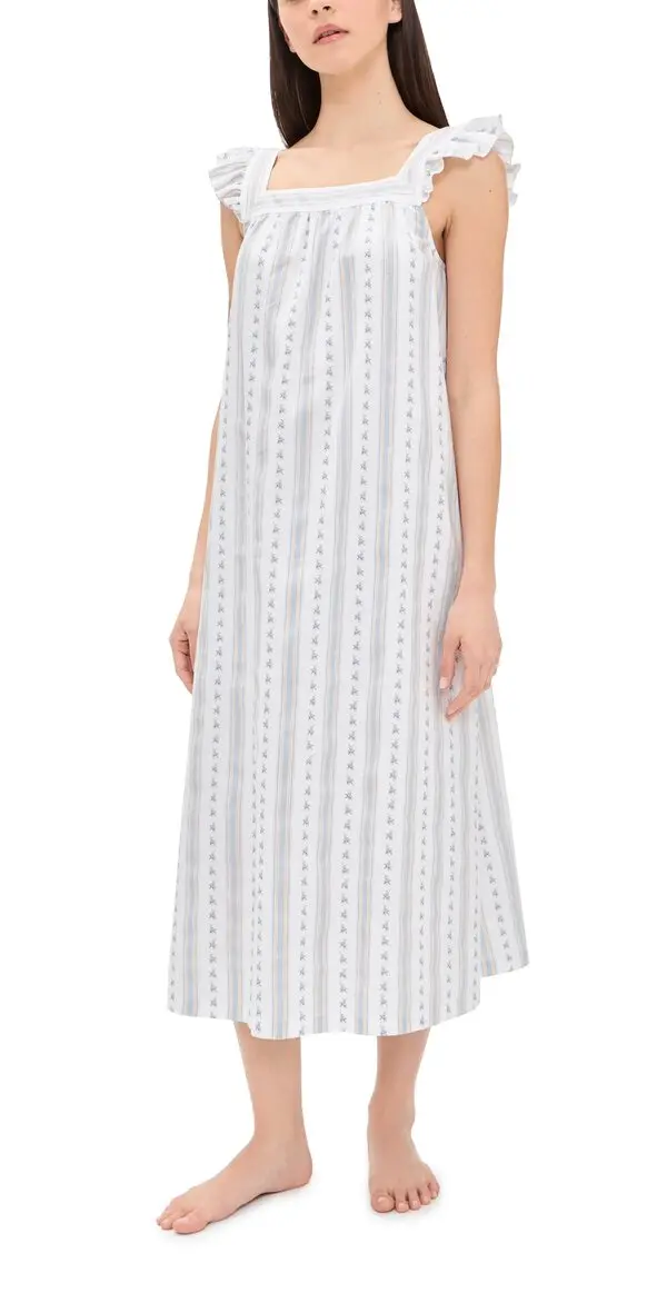 PETITE PLUME Clara Nightgown - White