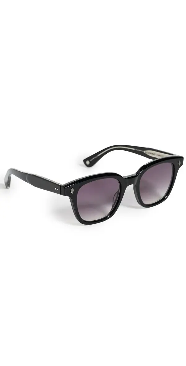 Garrett Leight Broadway Sunglasses - Bk/sfwmng