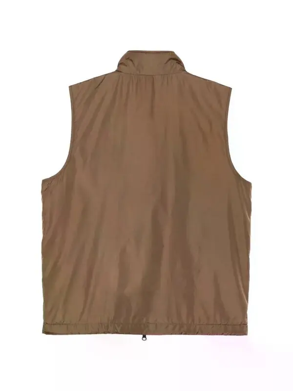 Aspesi Zip-fastening Gilet - Brown