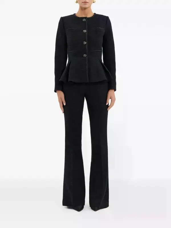 Rebecca Vallance Button-up Peplum Jacket