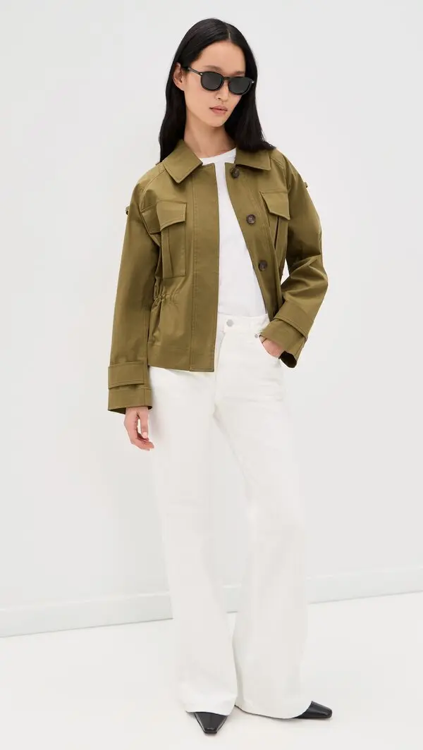 A.L.C. Maeve Twill Jacket - Hazel