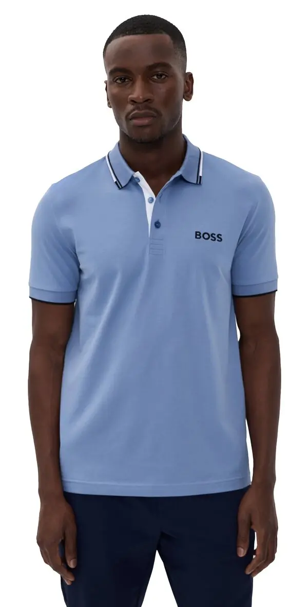 BOSS Paddy Pro Polo - Colony Blue