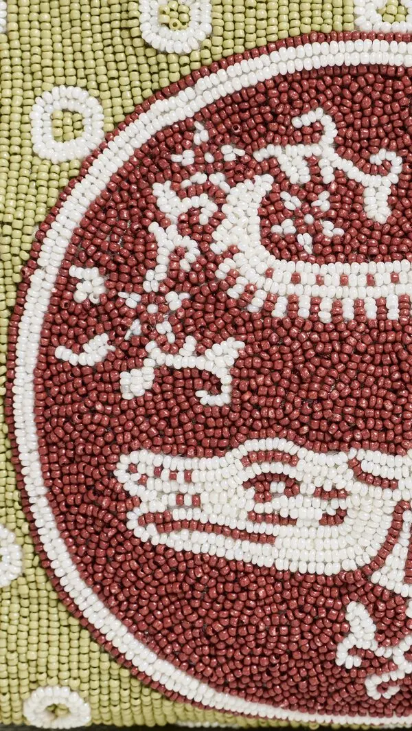 ALEMAIS Alberta Beaded Mini Barrel Bag