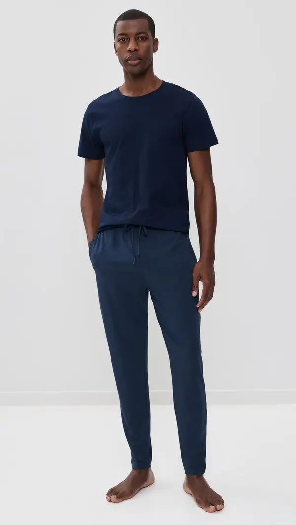 Lunya Slumberknit Sweatpants - Deep Blue