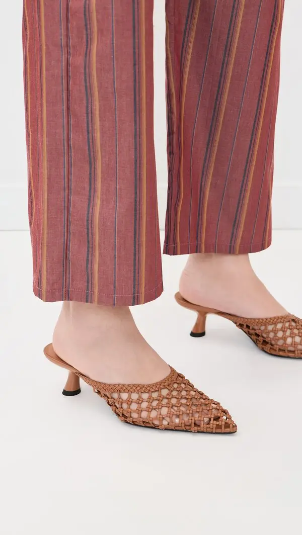 SIMONMILLER Knotted Gala Mules