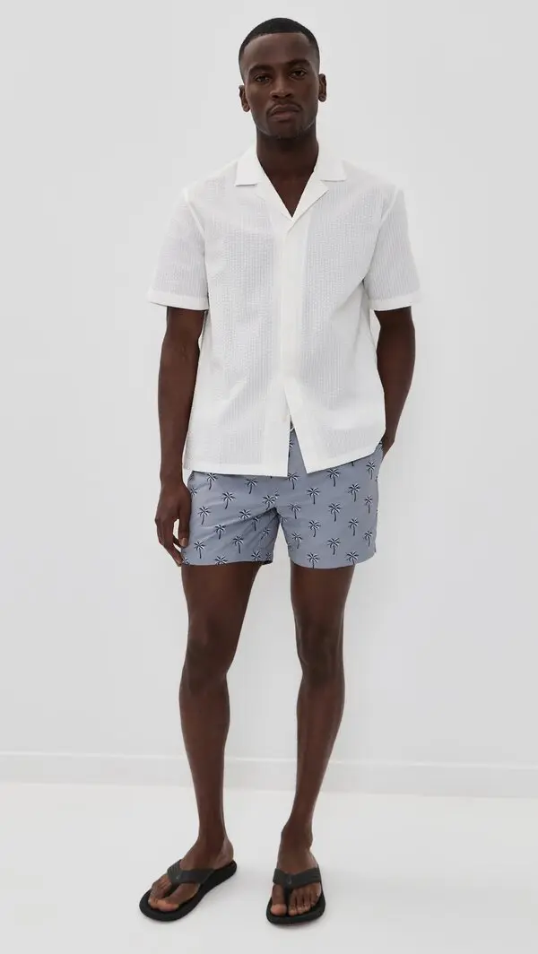 Onia Charles 5 Swim Trunks - Navy