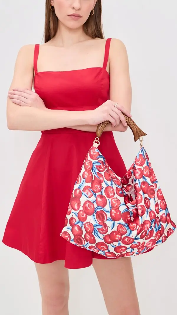 Farm Rio Mini Cherry Scarf Bag