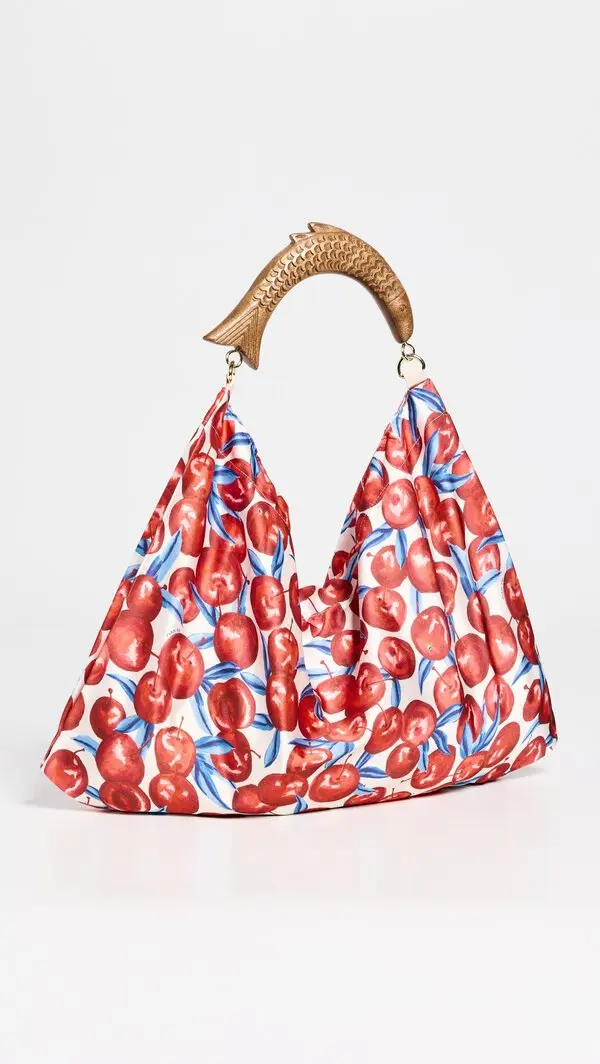 Farm Rio Mini Cherry Scarf Bag