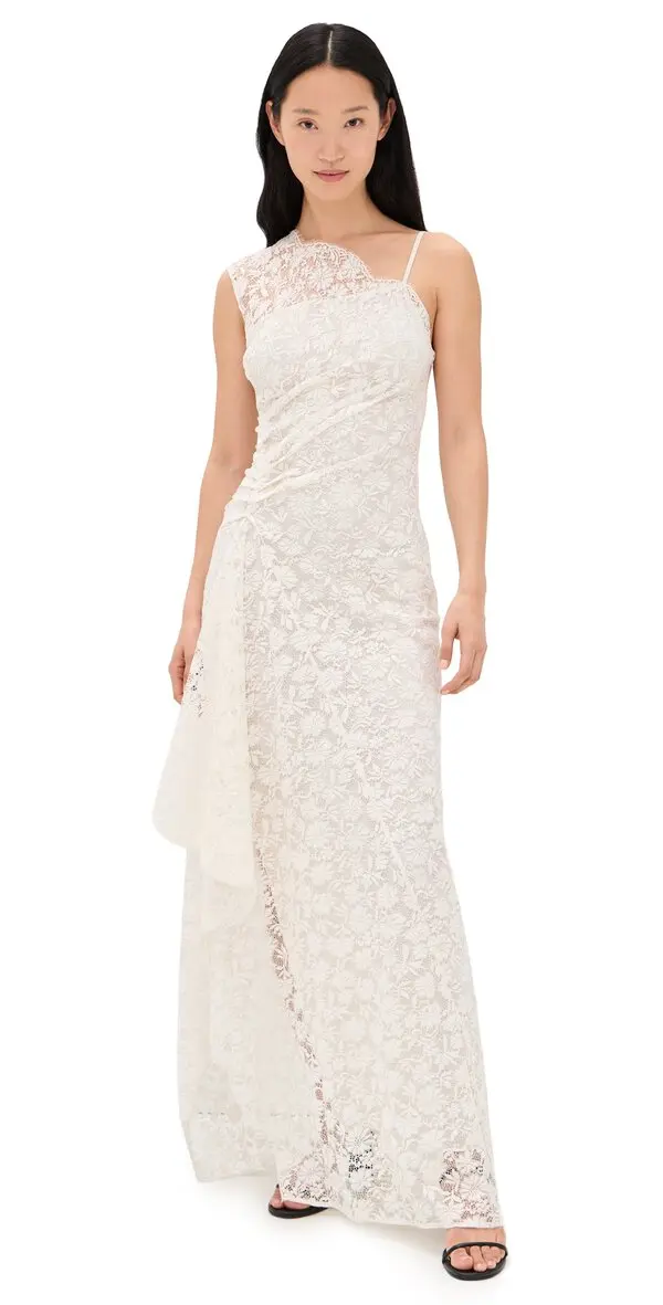 A.L.C. Gia Lace Maxi Dress - Ecru