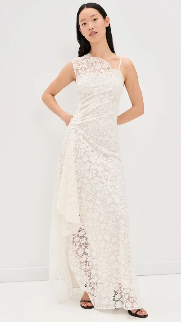 A.L.C. Gia Lace Maxi Dress - Ecru