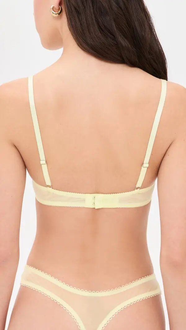 KAT THE LABEL Sorrento Underwire Bra - Limoncello