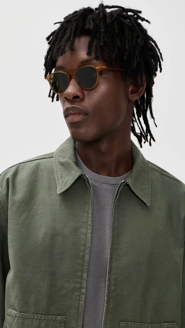 Garrett Leight Hampton Sunglasses - Bt/sfpgn