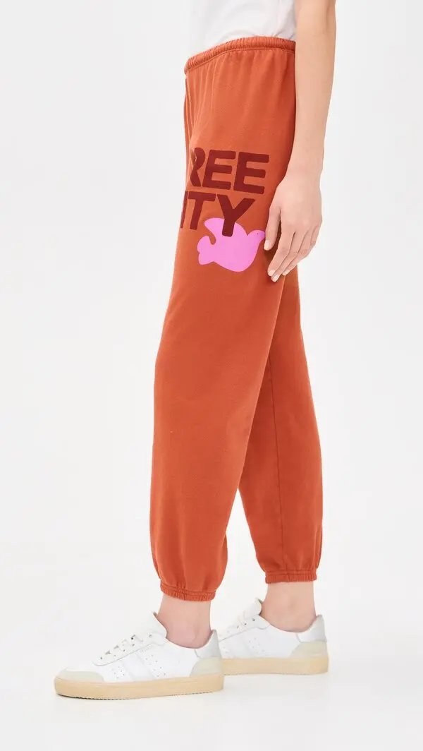FREECITY Sweatpants - Burn Orange