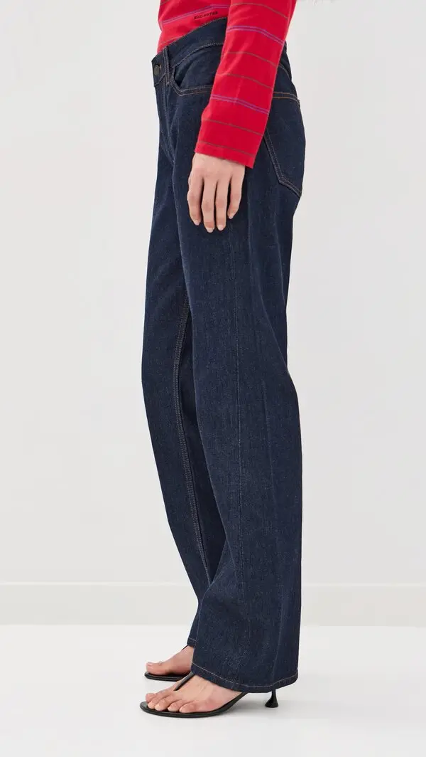 KALLMEYER Adina Low-rise Jeans - Raw Enzyme