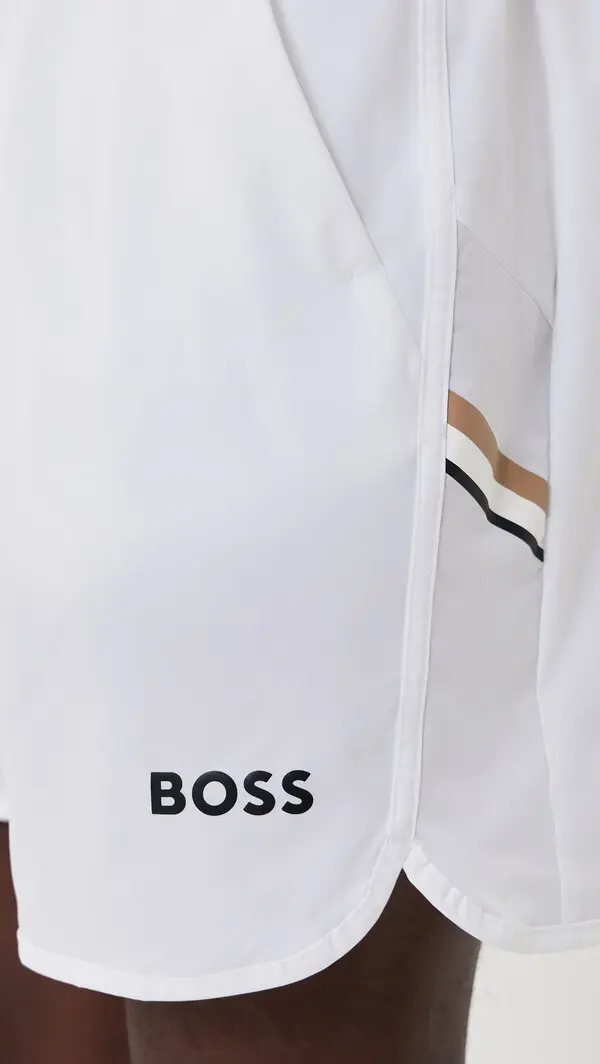 BOSS Quick-dry Technical Shorts - White