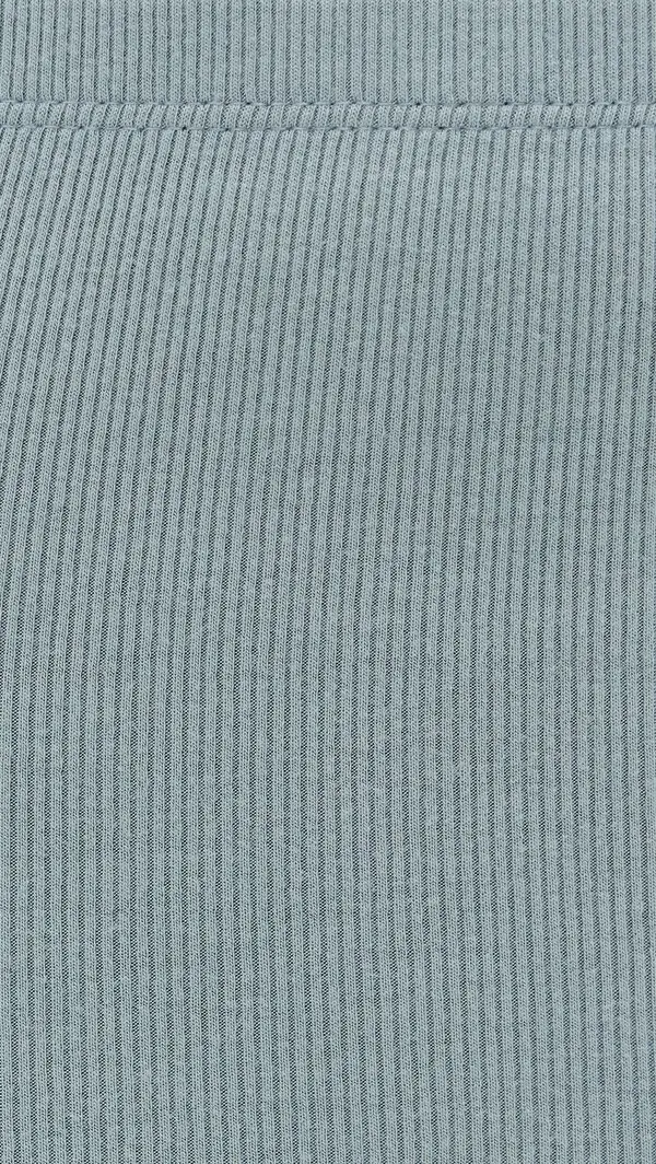 Eterne Ribbed Jersey Emma Skirt - Slate