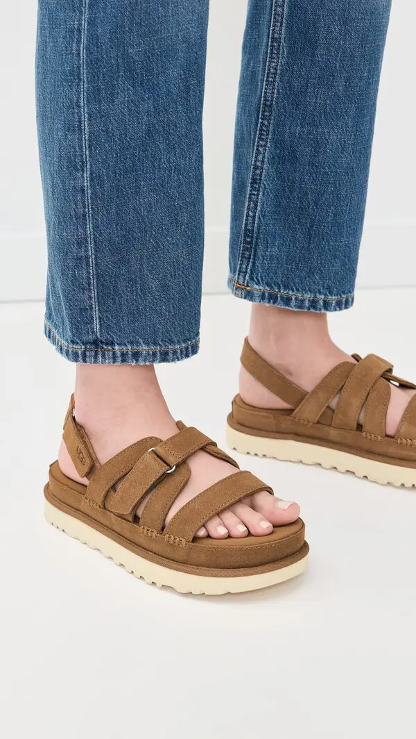 UGG Goldenstar Gleam Sandals - Chestnut
