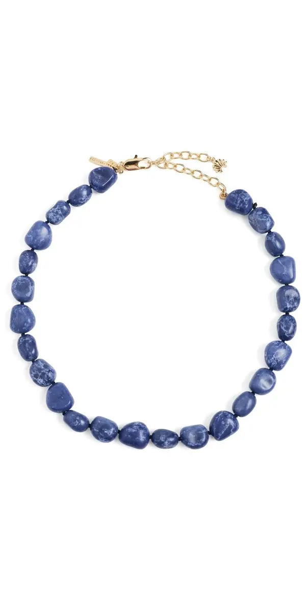 Lele Sadoughi Baroque Collar Necklace - Indigo