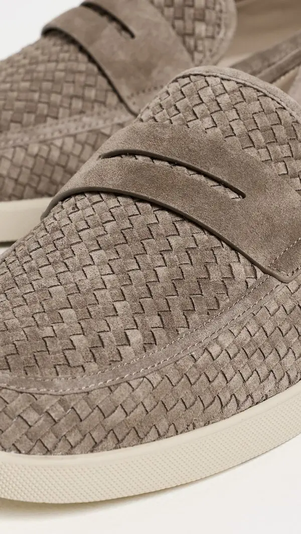 Vince Santino Weave Loafers - Flint