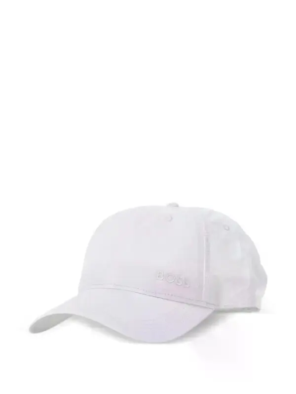 BOSS Logo Baseball Cap - White